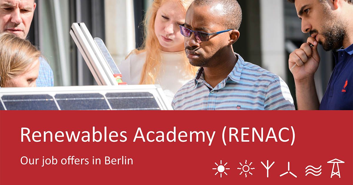 RENAC - The Renewables Academy AG | Jobs